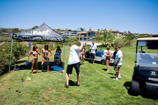 Lost and SURFING at the Waterman's Golf Tournament - Surfer