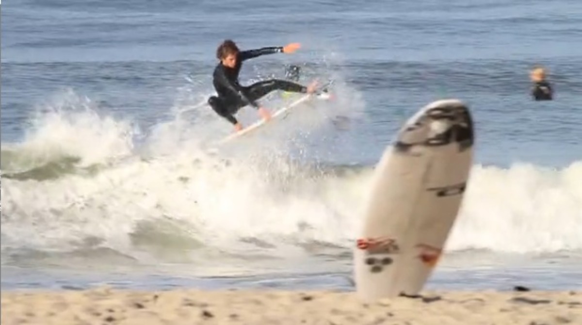 SURFING.tv: Kolohe Andino, Luke Davis & Evan Geiselman in San Clemente - Surfer