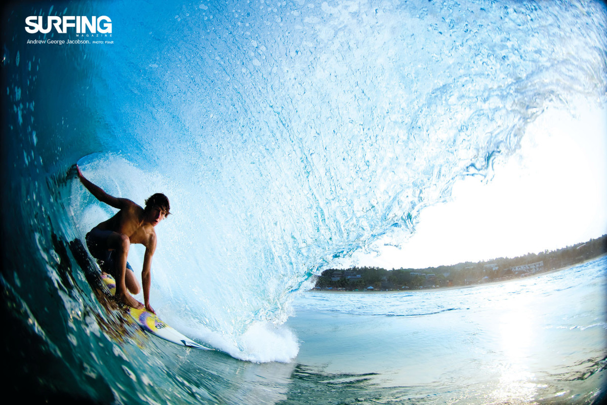 October Issue Wallpaper - Surfer