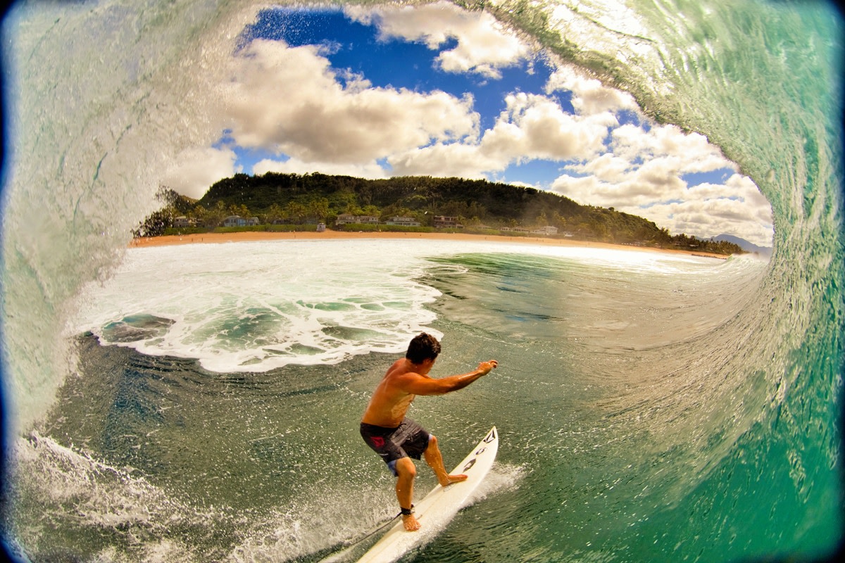 Dave Wassel, Backdoor - Surfer