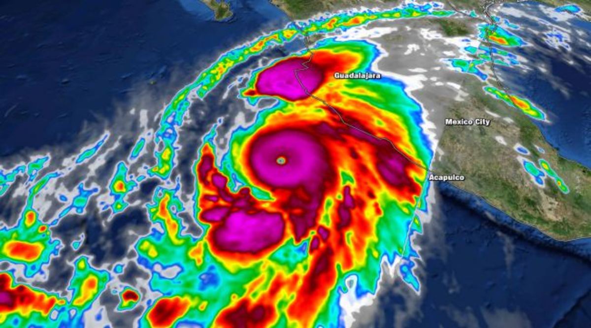 Prayers For Mexico - Strongest hurricane ever recorded set to make ...