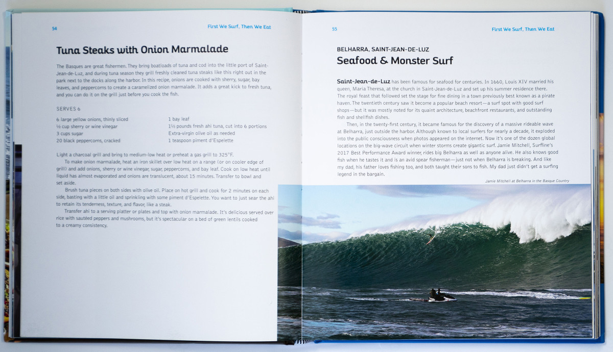 "First We Surf, Then We Eat" is a Cookbook for Hardcore Surfers ...