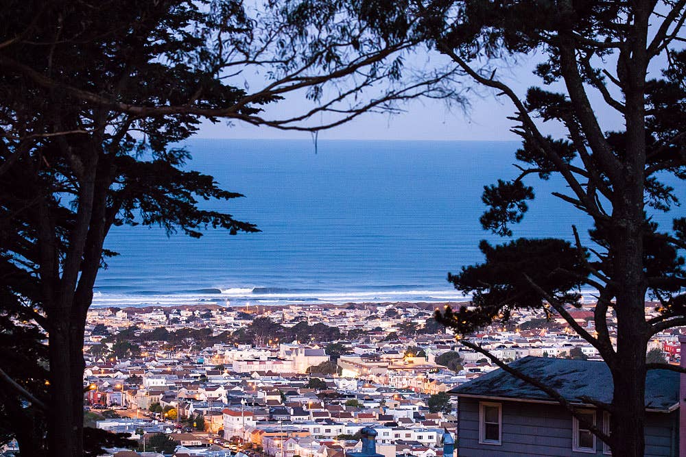 A Letter From Ocean Beach - Surfer