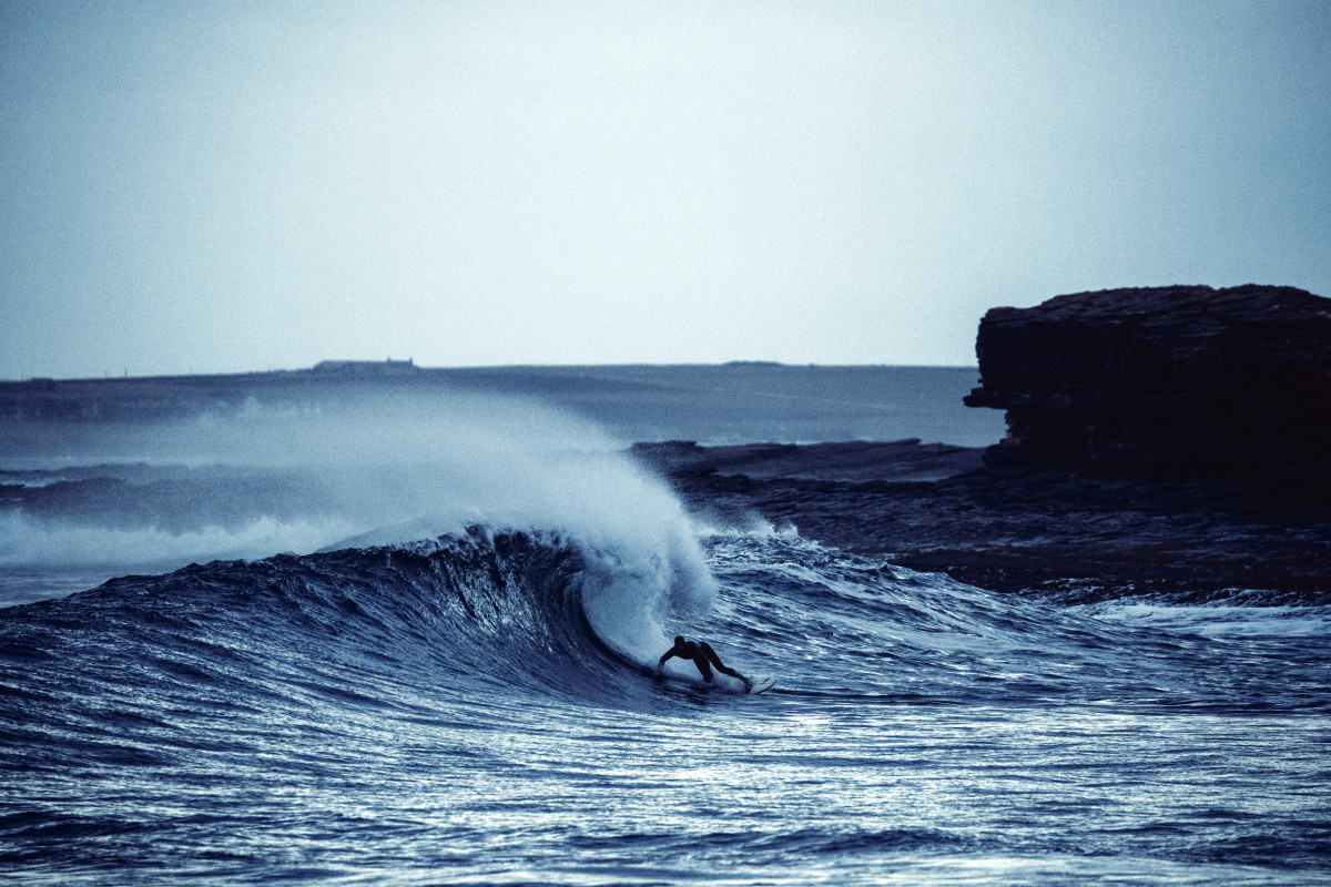The Art of Making Freezing Cold, Backless Slabs Look Fun - Surfer