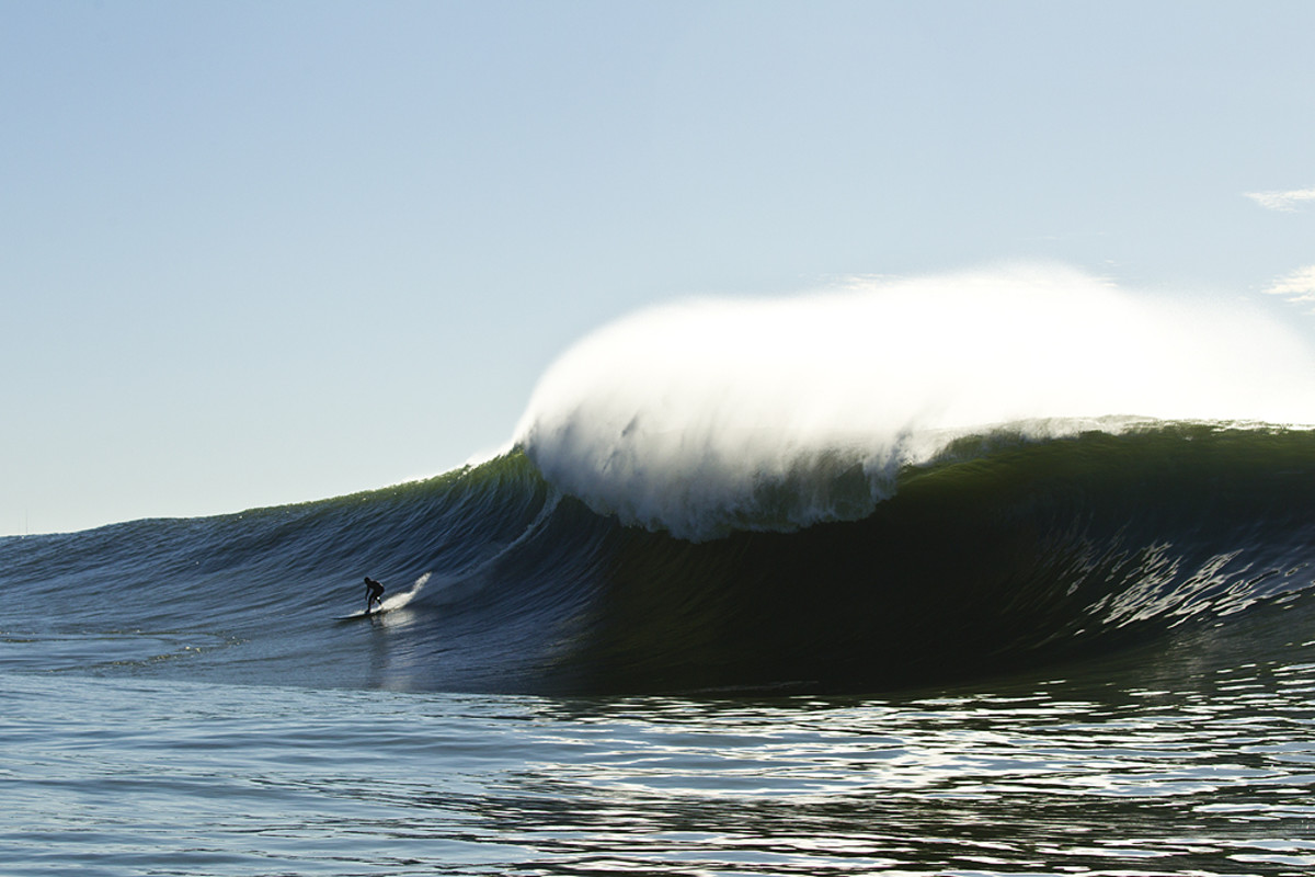 Mavericks, California - Surfer