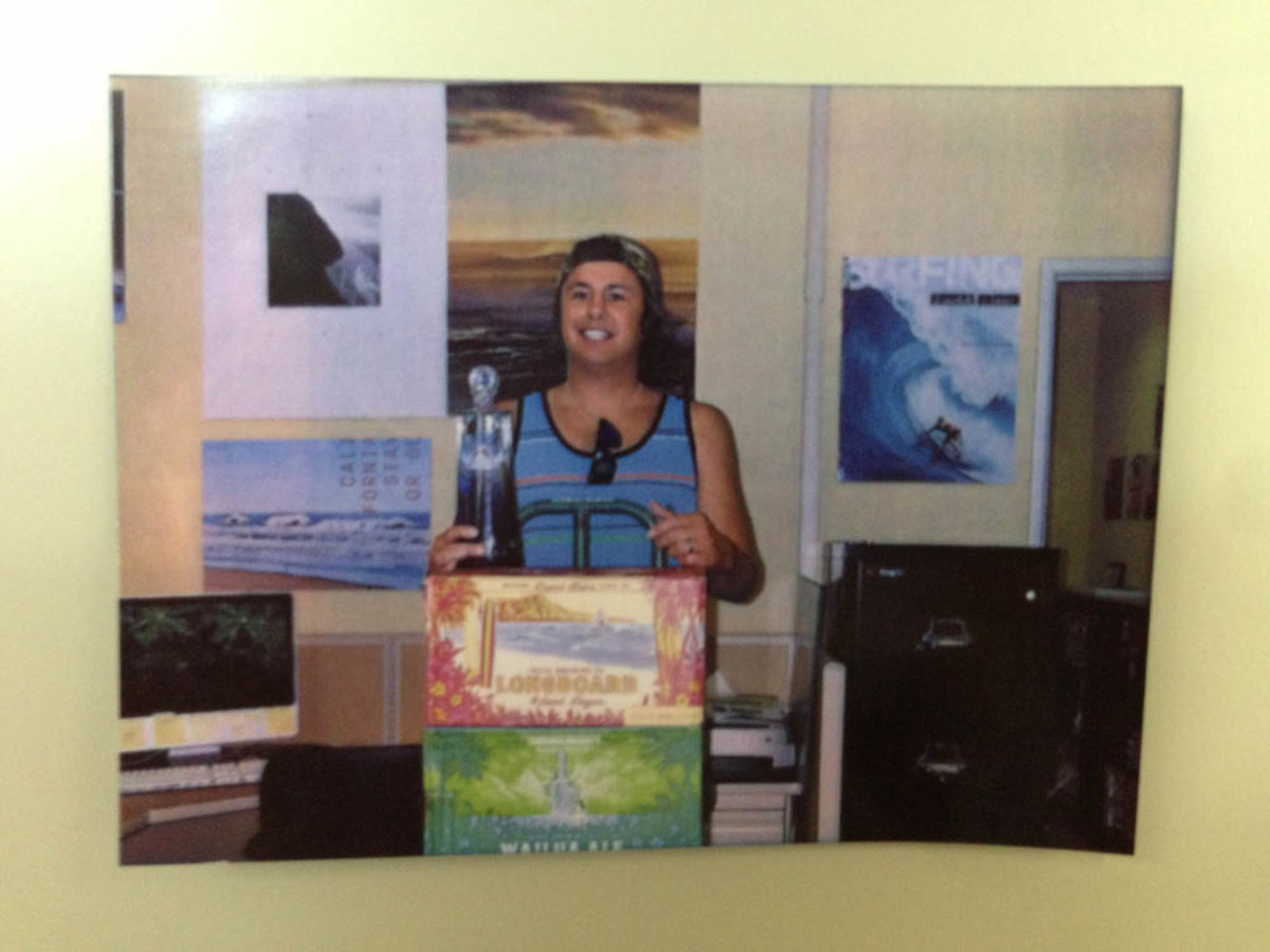 Polaroid: Reef McIntosh - Surfer