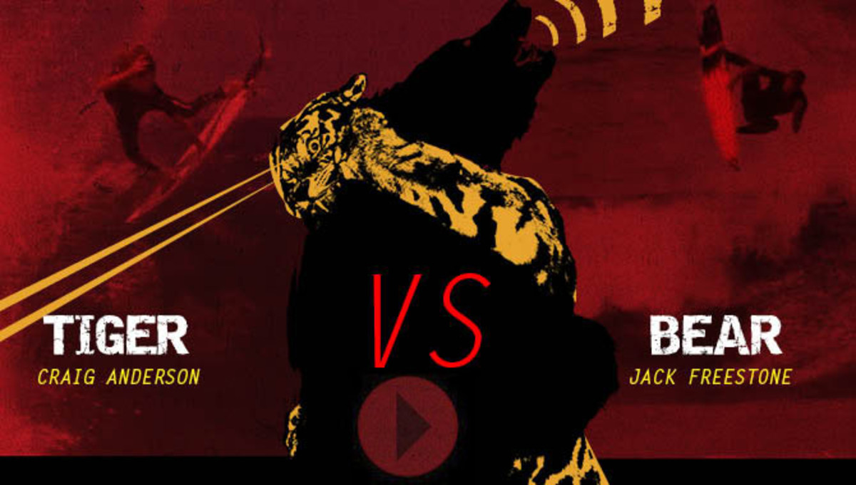Tiger VS Bear: Craig Anderson And Jack Freestone - Surfer