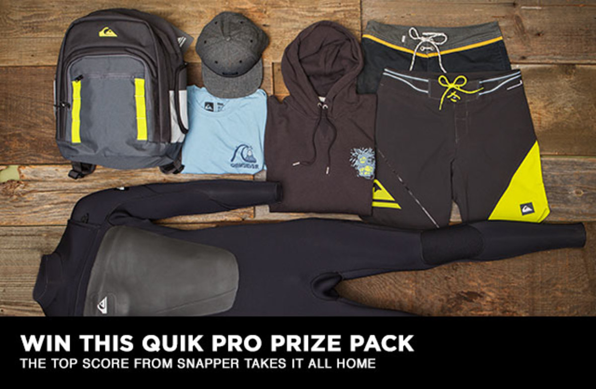 Quiksilver Pro Prize Pack Announced | Fantasy Surfer - Surfer