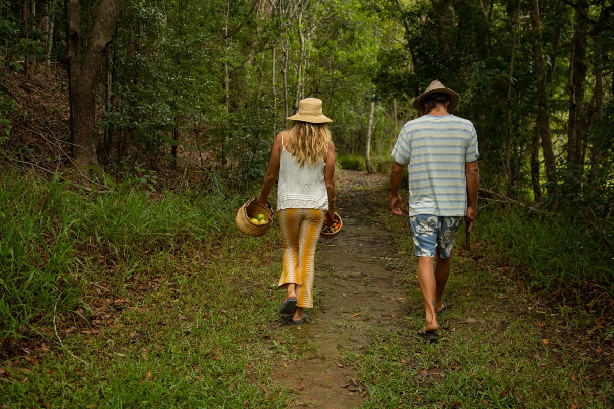 In Byron Bay, Surfers Lauren Hill and Dave Rastovich Live off the Land ...