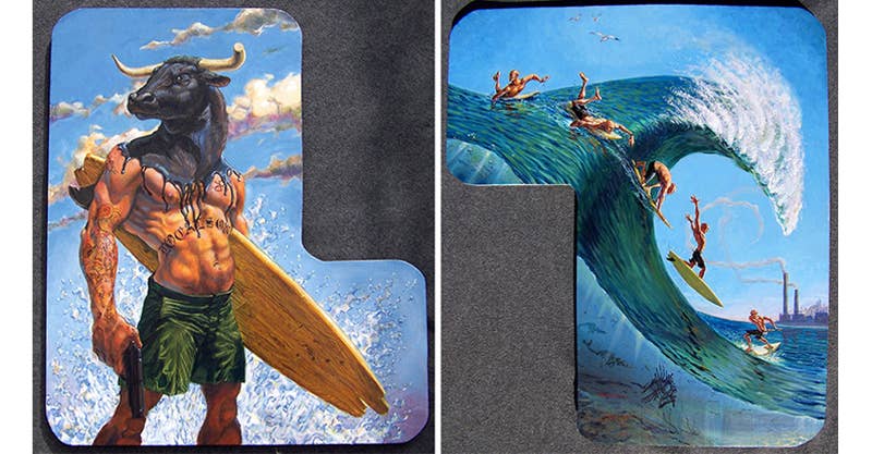 Damian Fulton: Urban Surf Artist | SURFER Magazine - Surfer