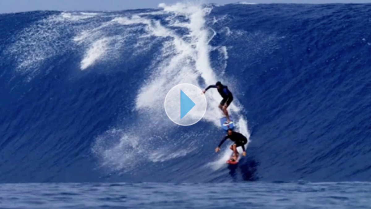 Teahupoo's Hollywood Takeover - Surfer