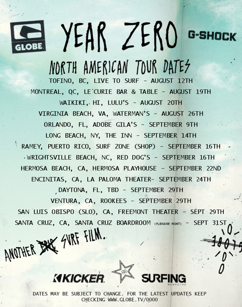 Year 0000 North American Tour - Surfer