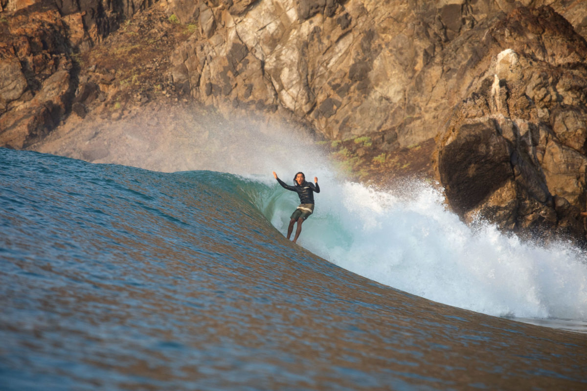 More Switch-Stance Sliding in Mainland Mexico | %%sitename%% - Surfer