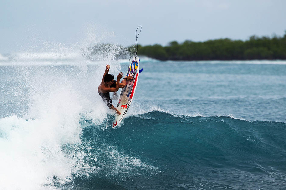 Right Foot Forward - Surfer