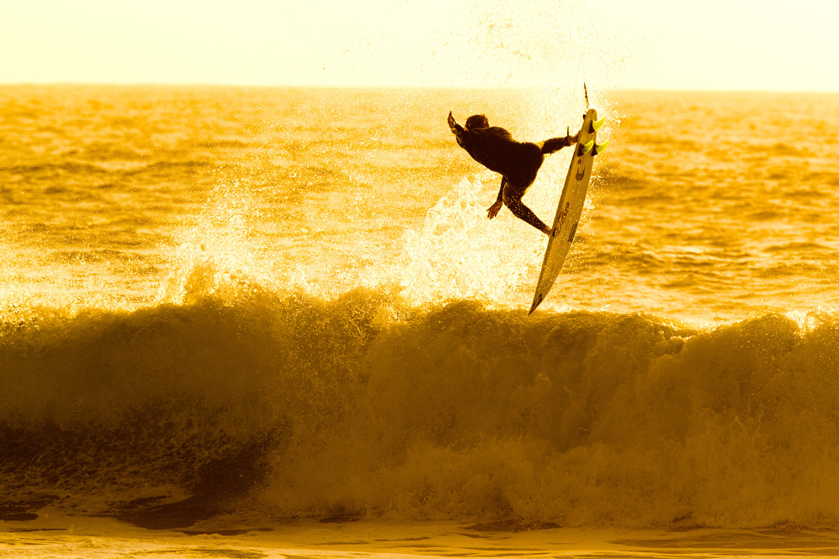 A California Fall - Surfer