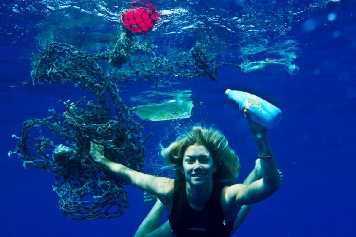 The Atlantic Garbage Patch - Surfer