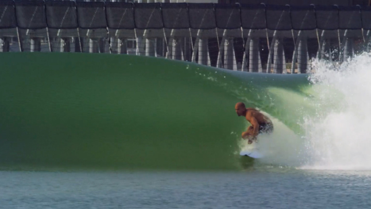 Finally, A Clip Of Kelly At The Wave Pool - Surfer