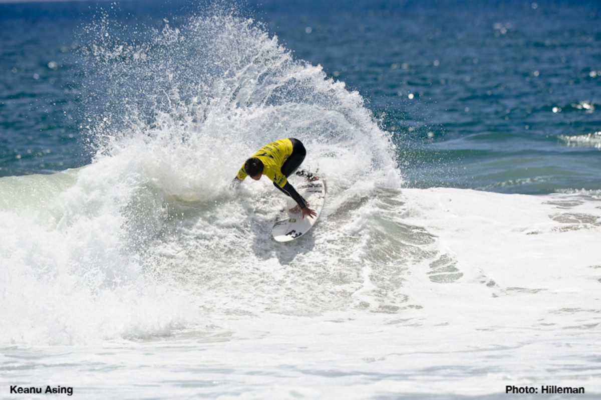 Keanu Asing Tastes Sweet, Sweet Victory - Surfer