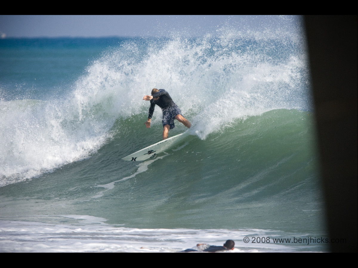 Keeping Cool With Island Water Sports - Surfer