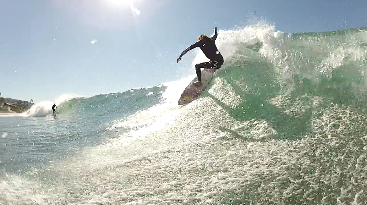 Go-Pro Hero 2 - Surfer