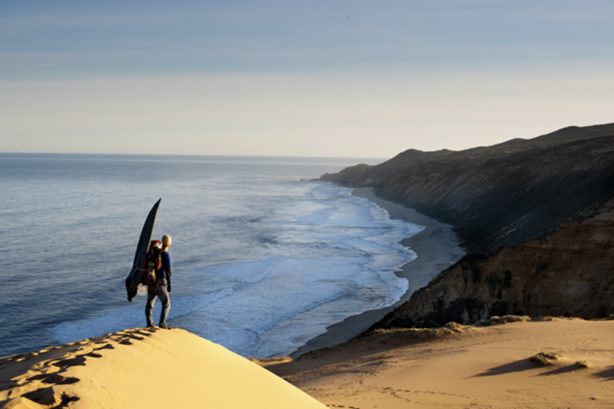 Chris Burkard | 12 Mile Hike - Surfer