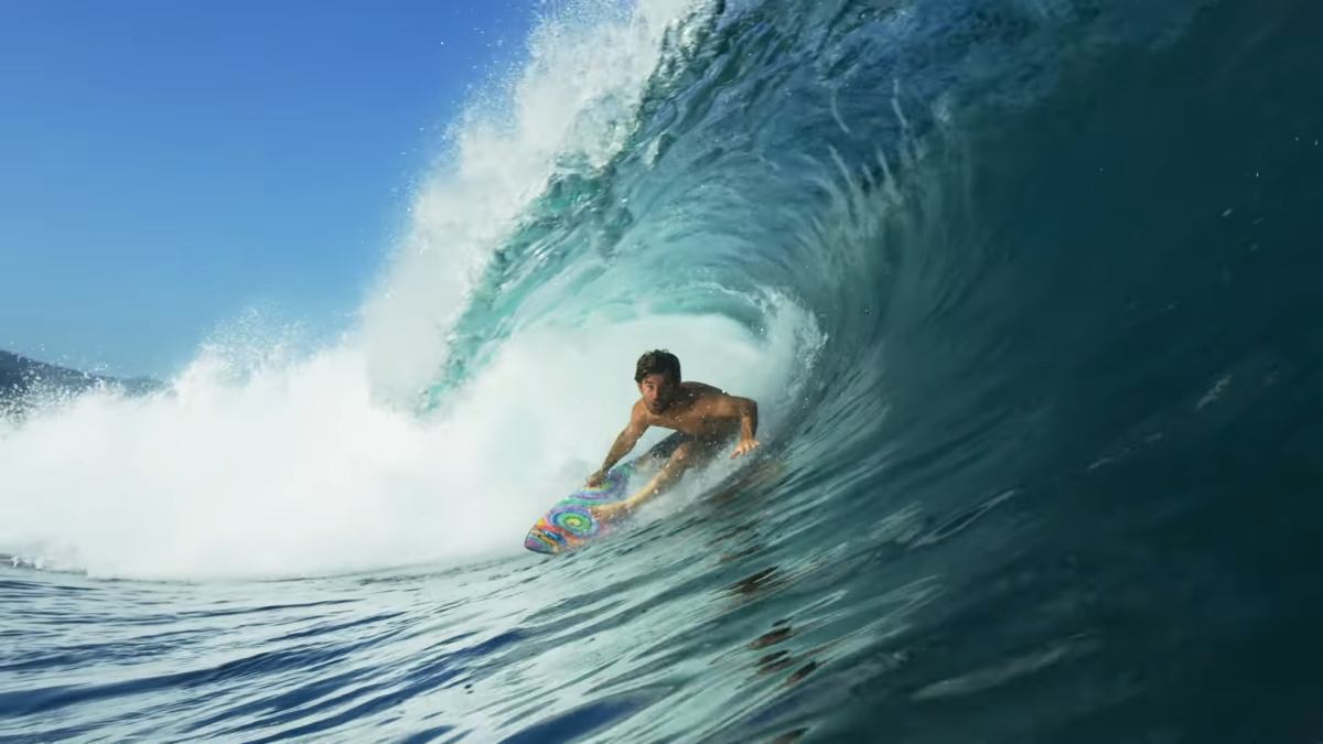Ain't a Wave in Indo Mason Ho Hasn't Threaded - Surfer