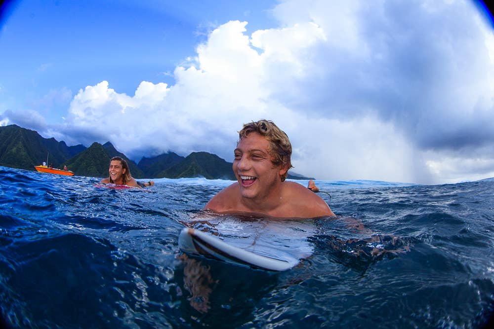 Conner and Parker Coffin - Surfer