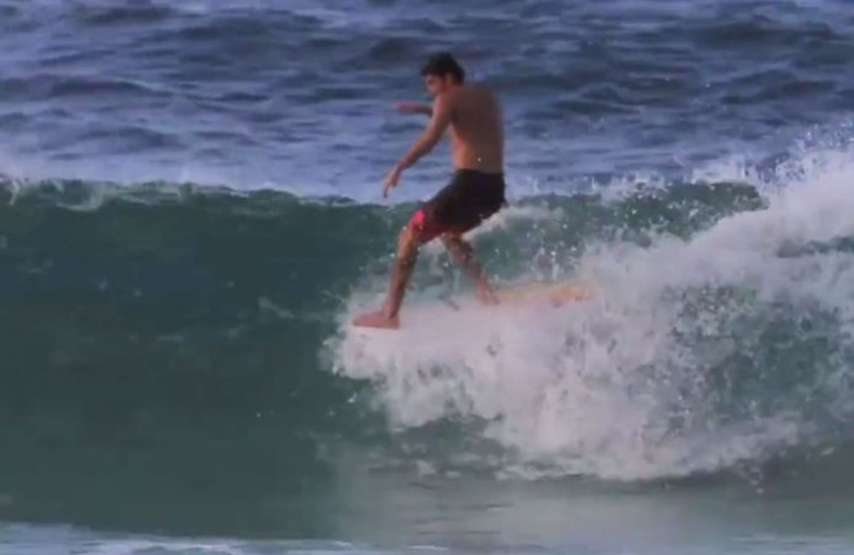 Nixon Weird Surfboard Contest // North Shore, Oahu // 3:23 - Surfer