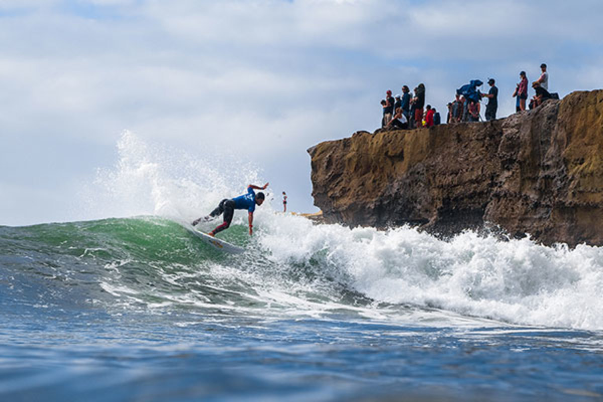 Finals Day At Steamer Lane - Surfer