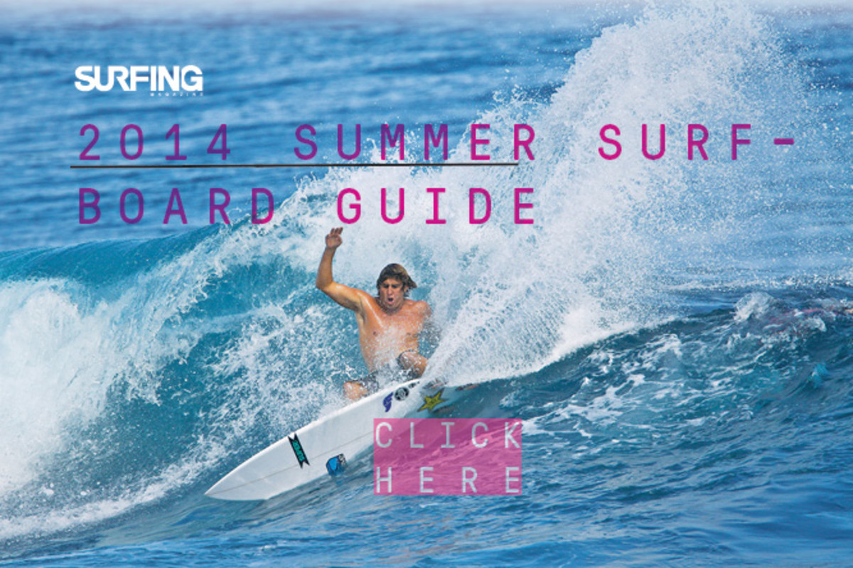 2014 Summer Surfboard Guide - Surfer