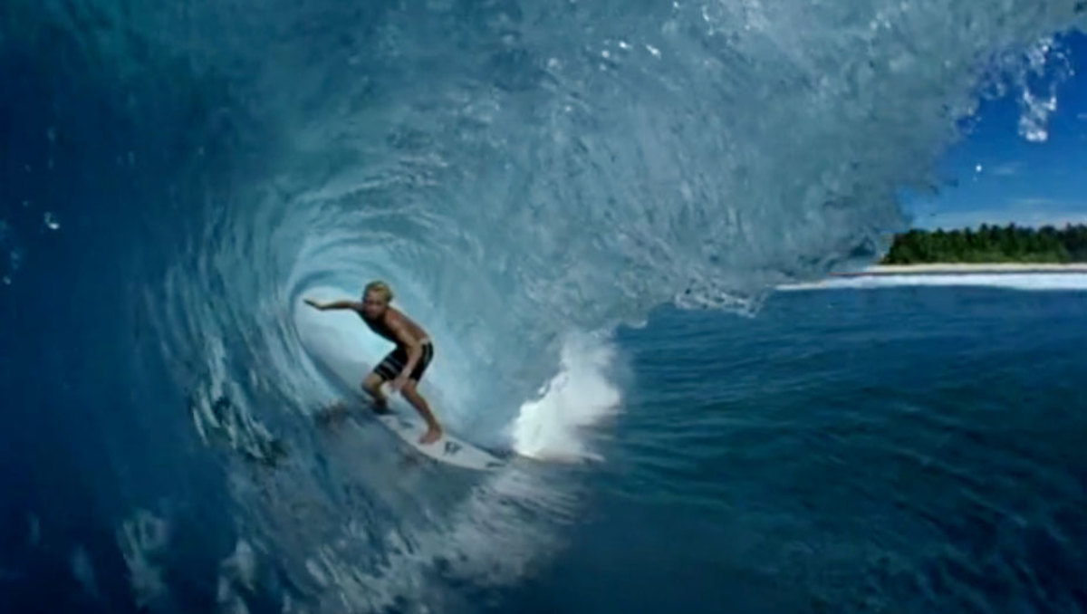 Jake Marshall in Indo - Surfer
