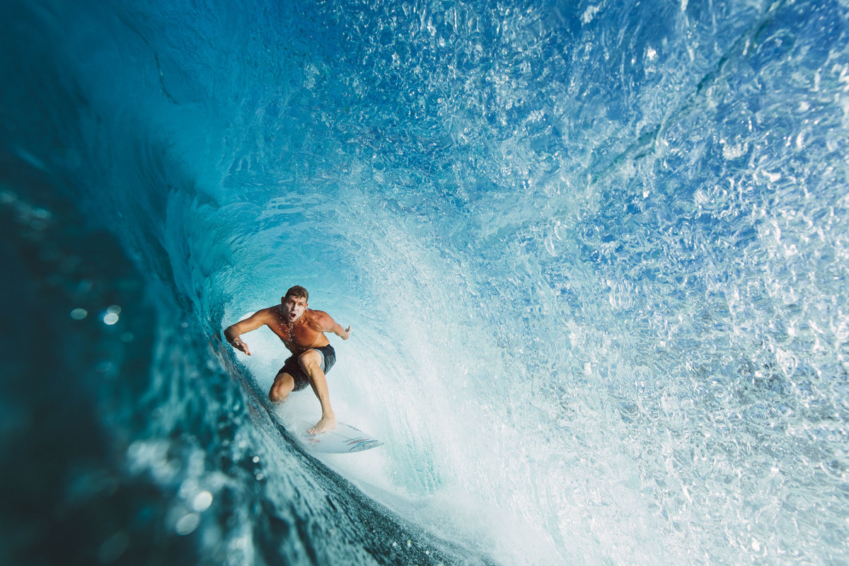 Mick Fanning Surfing