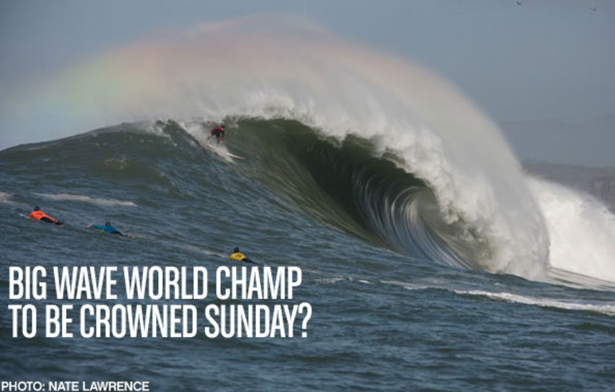 Big Wave World Champ To Be Crowned Sunday? - Surfer