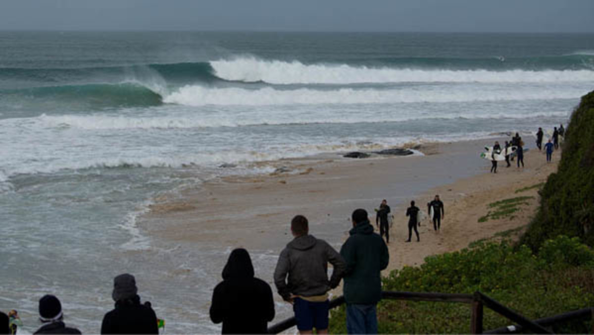 Great White Clears J-Bay Lineup | SURFER Magazine - Surfer