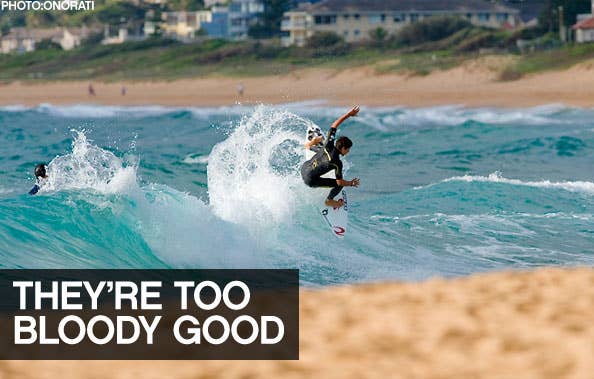 They're Too Bloody Good - Surfer