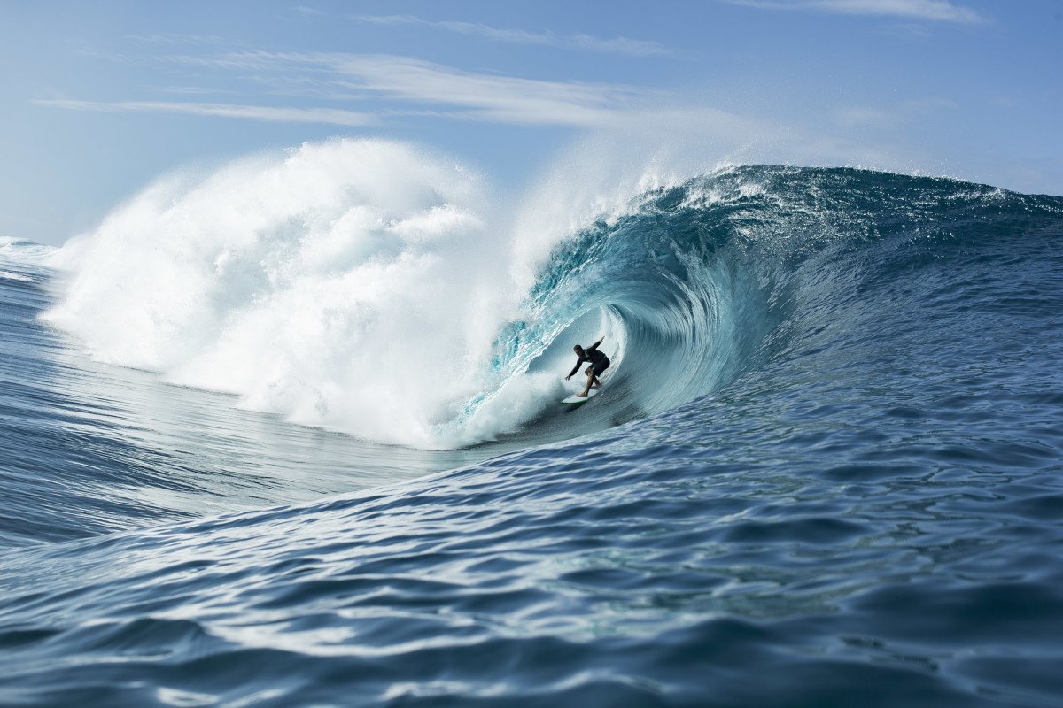 Late Season at Teahupoo - Surfer
