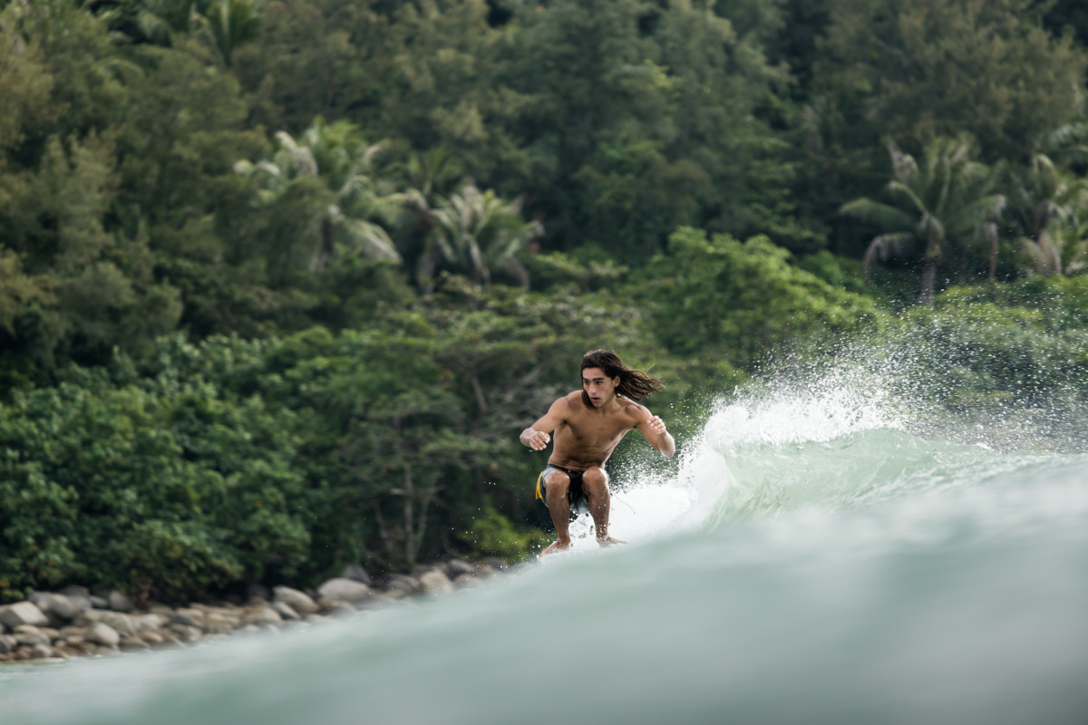 Best Longboarders in the World Surf Riyue Bay, China for The Duct Tape ...