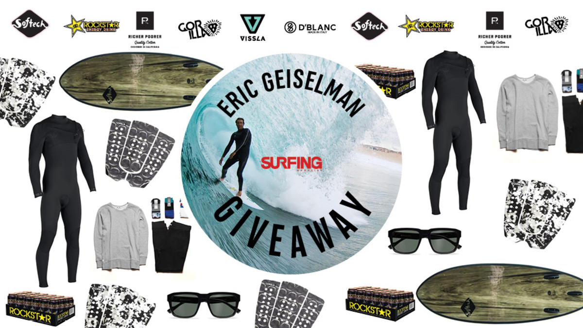 Win A Bunch Of Eric Geiselman's Gear - Surfer