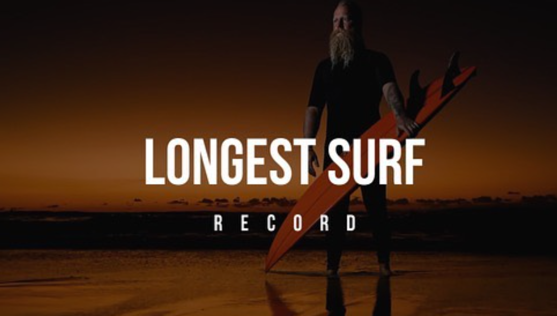 Ex-Pro Surfs For 40 Hours, Breaks World Record for Longest Surf Session ...