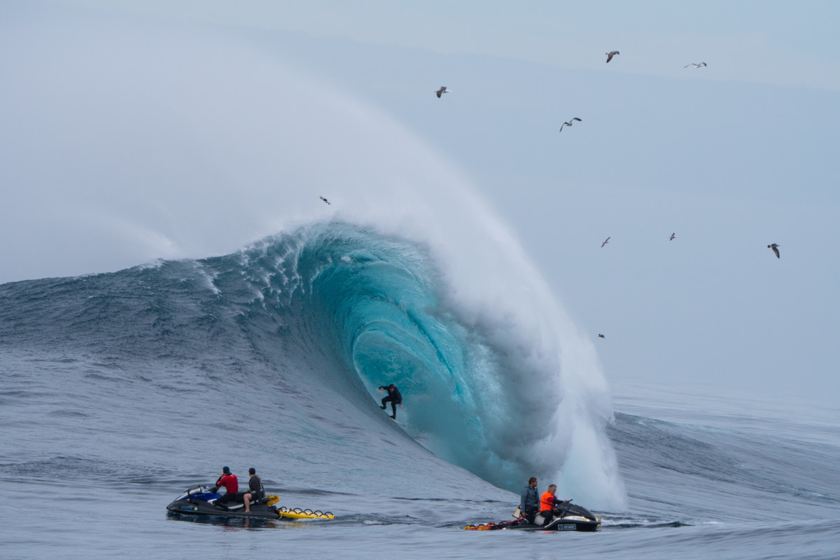 Gallery: Behind-the-Scenes of HBO’s '100 Foot Wave' - Surfer