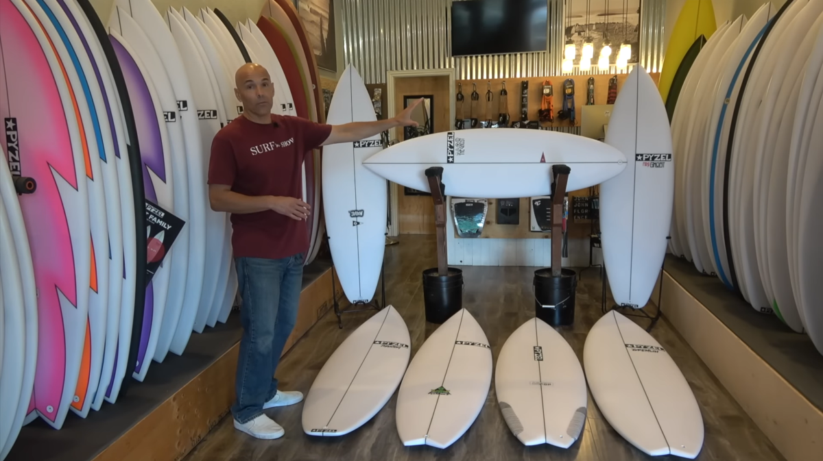 So-Cal Pyzel Quiver & Travel Surfboards - Surfer | SurfNShow