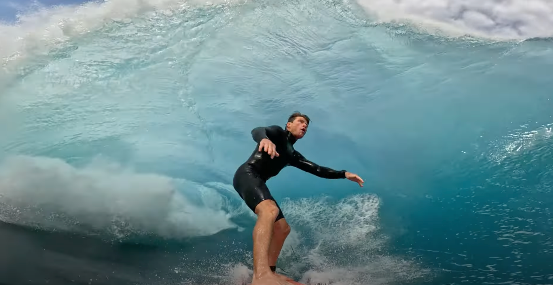 Watch: Big Wave Surfer Mark Healey Paddles Out at 'Wild' Pipeline - Surfer