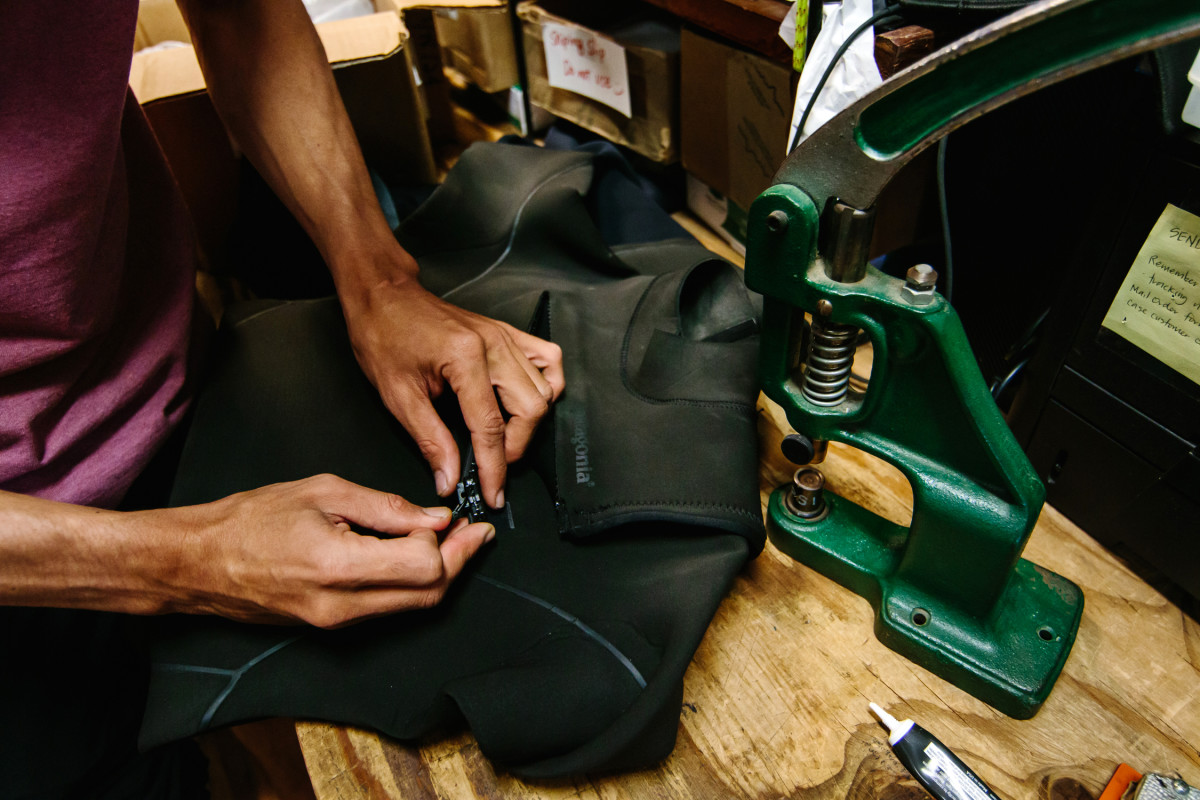 Patagonia Wetsuit Repair Tour Saves Over 300 Suits From Landfill - Surfer