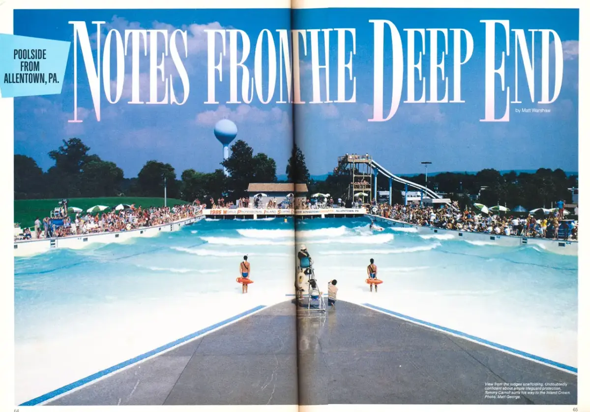 Wave Pool History: Looking Back at Artificial Surf Spots - Surfer