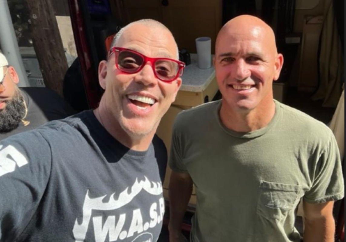 Surfing Great Kelly Slater and Steve-O Talk Surf, Sharks, and Life on ...