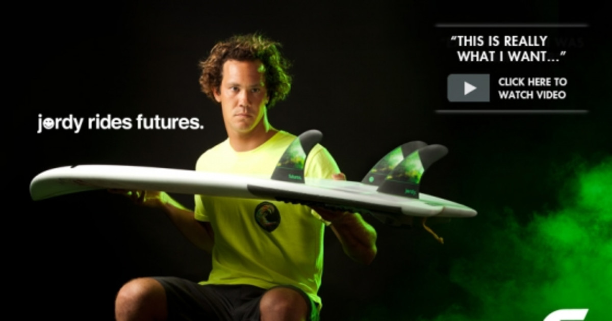 Futures Releases Jordy Smith Signature Fin - Surfer