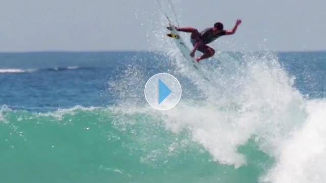 Josh Moniz's Hometown Debut - Surfer