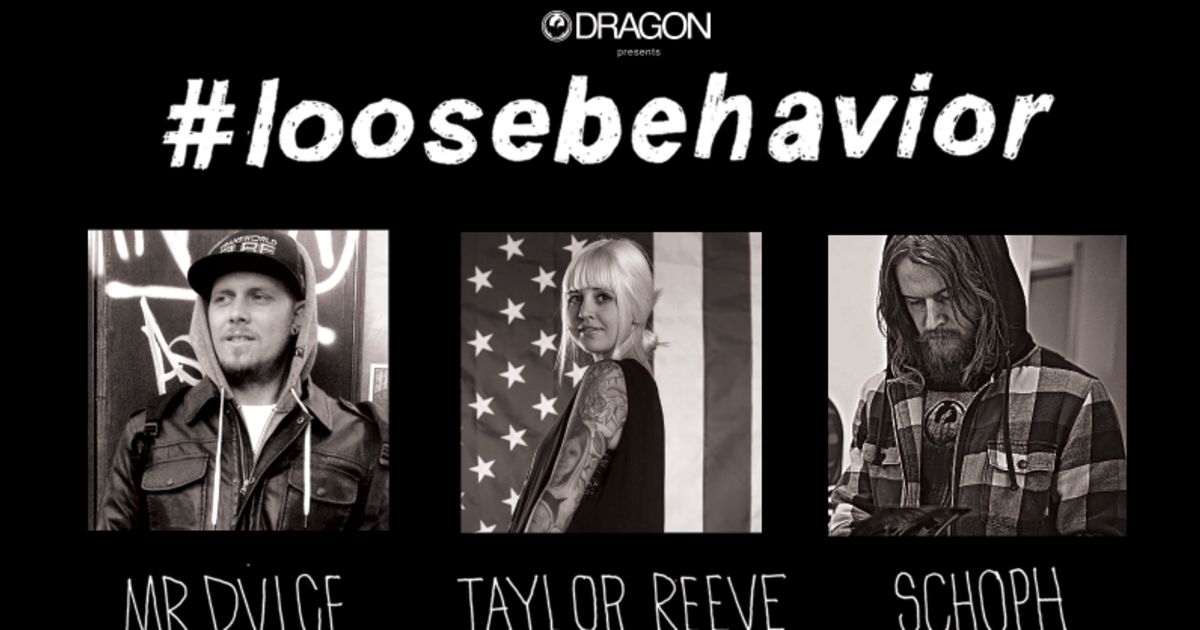 #loosebehavior Art Opening - Surfer