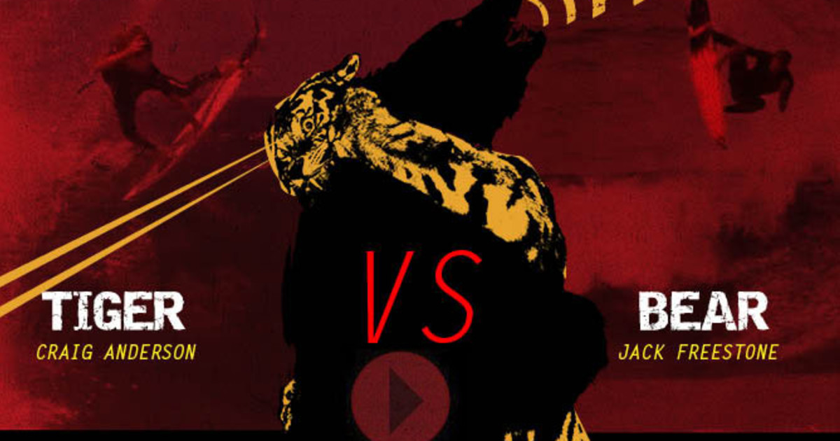 Tiger VS Bear: Craig Anderson And Jack Freestone - Surfer