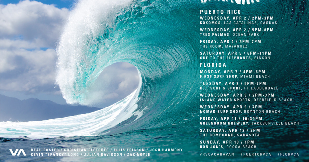 RVCA CARAVAN – PUERTO RICO AND FLORIDA - Surfer